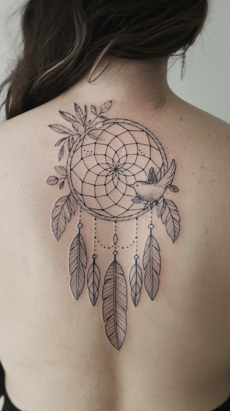 11 Amazing Dream Catcher Tattoo Ideas and Symbolism for Protection