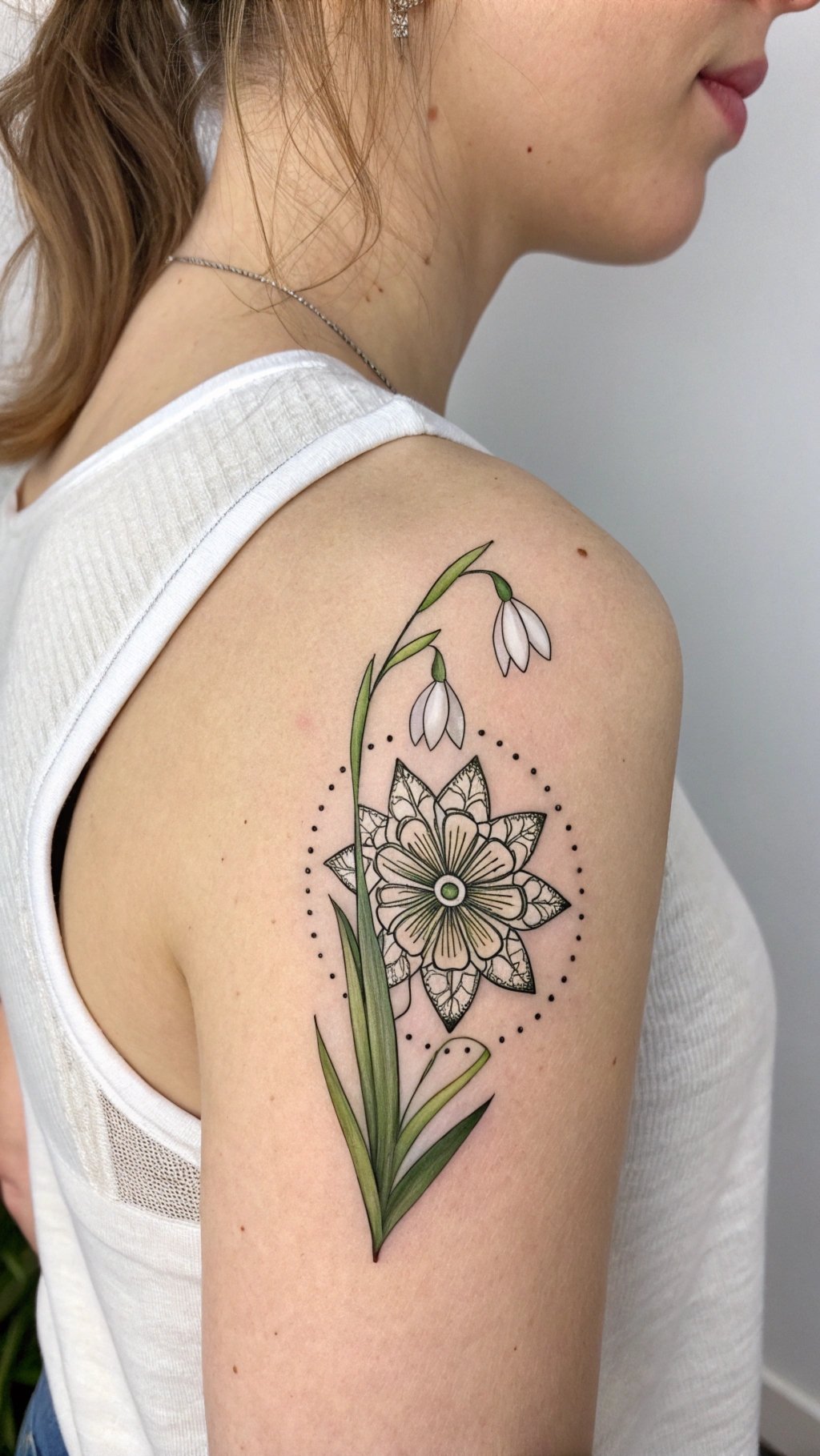 11 Snowdrop Flower Tattoo Ideas and Symbolism for Hope and Renewal